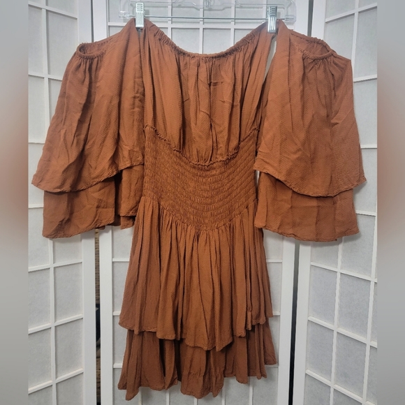 Forever 21 | Dresses | Shoulderless Smocked Dress | Poshmark